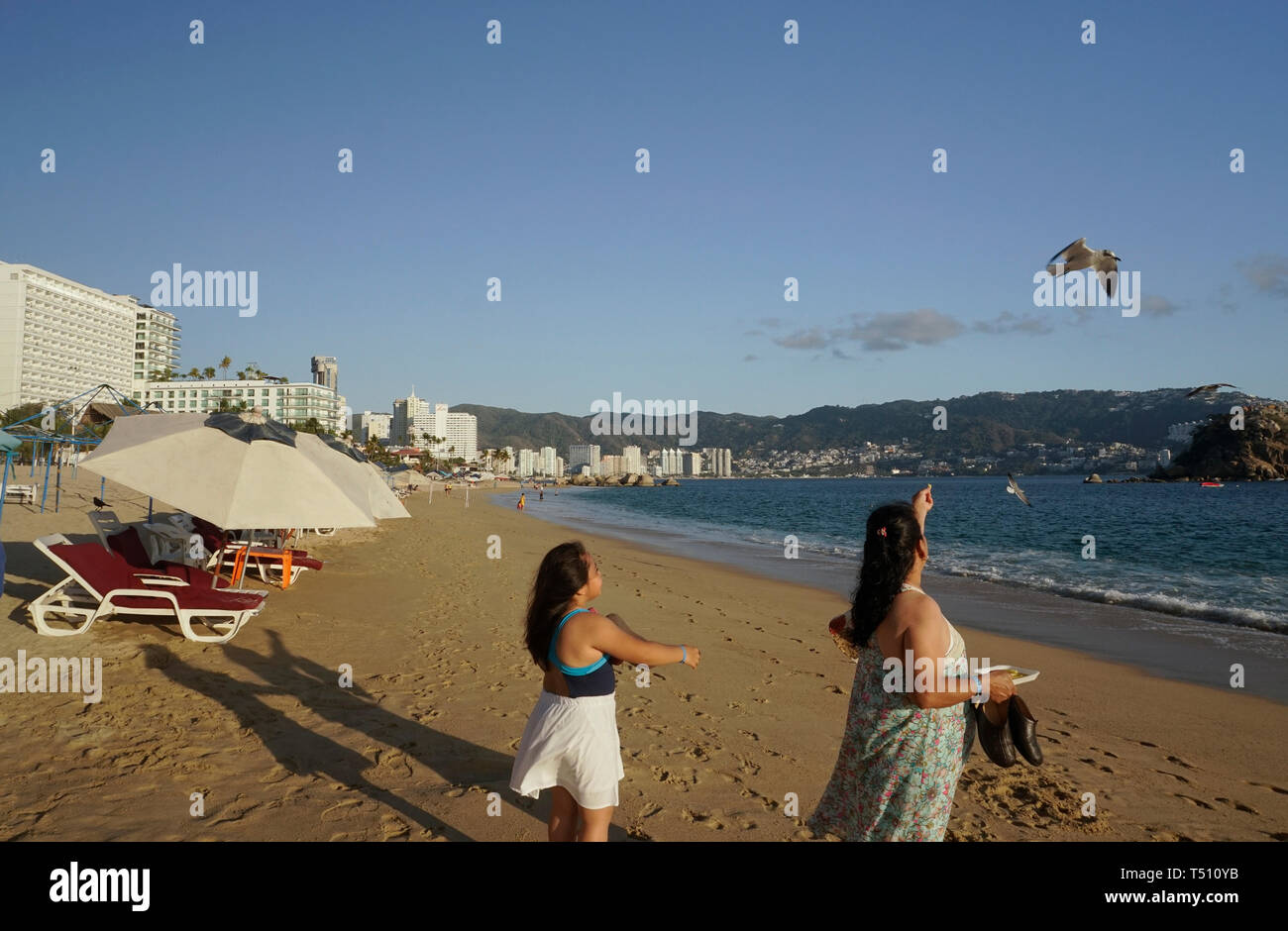 Condesa beach acapulco bay hi-res stock photography and images - Alamy