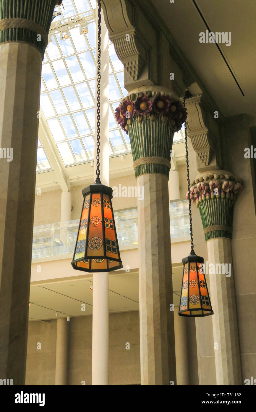 Charles Engelhard Court in The American Art Wing, The Metropolitan ...