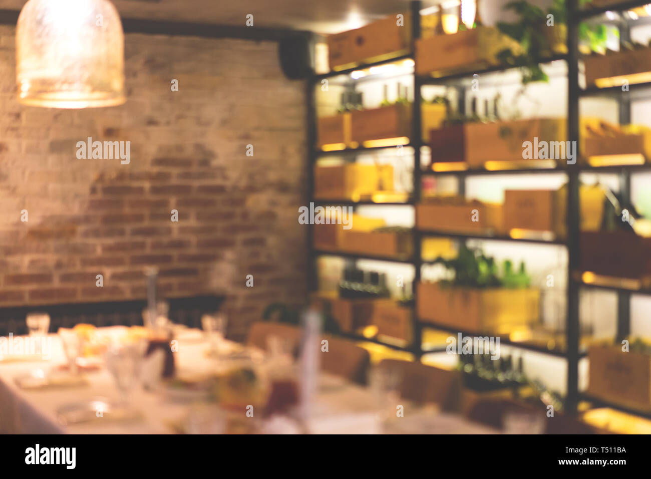Party table abstract blur background hi-res stock photography and ...
