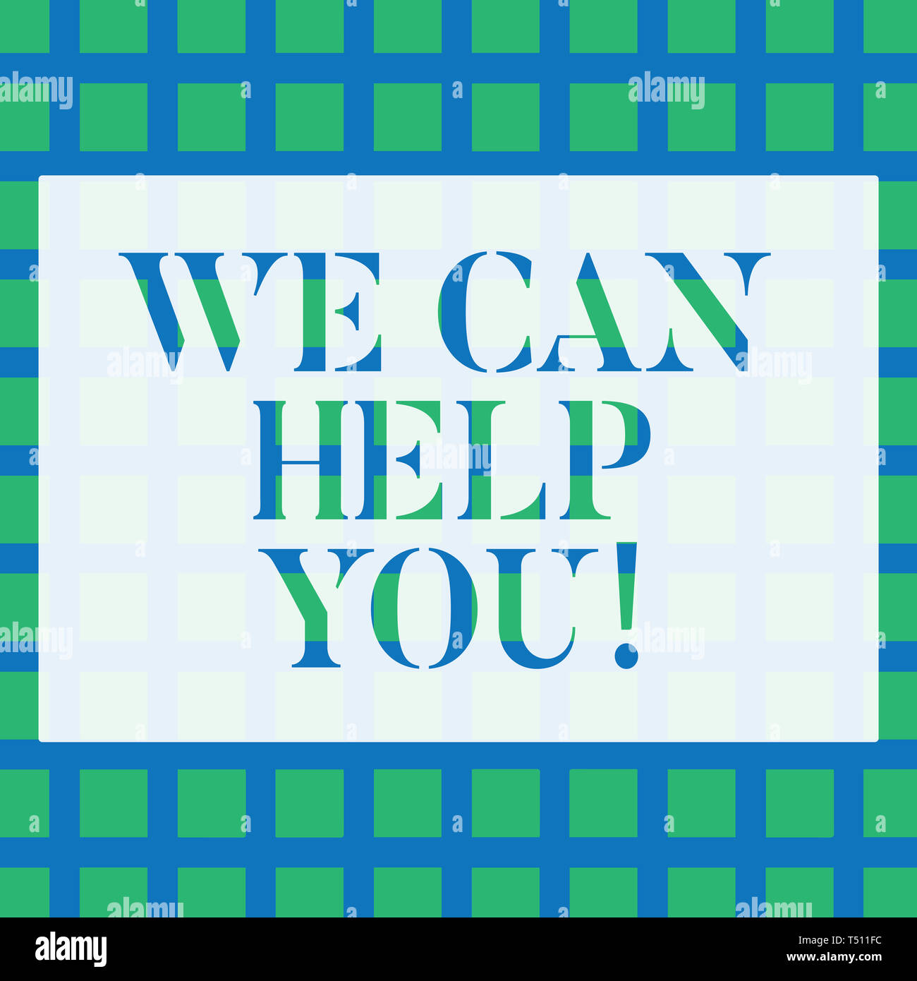 Conceptual hand writing showing We Can Help You. Concept meaning ...