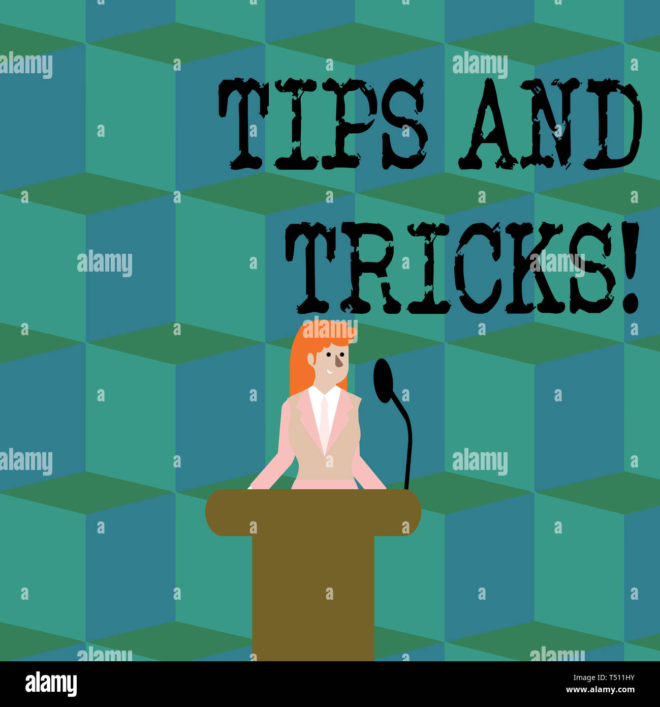 Conceptual hand writing showing Tips And Tricks. Concept meaning means ...