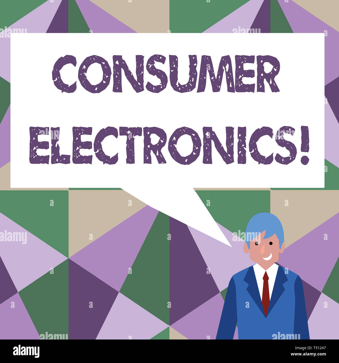 Writing note showing Consumer Electronics. Business concept for ...