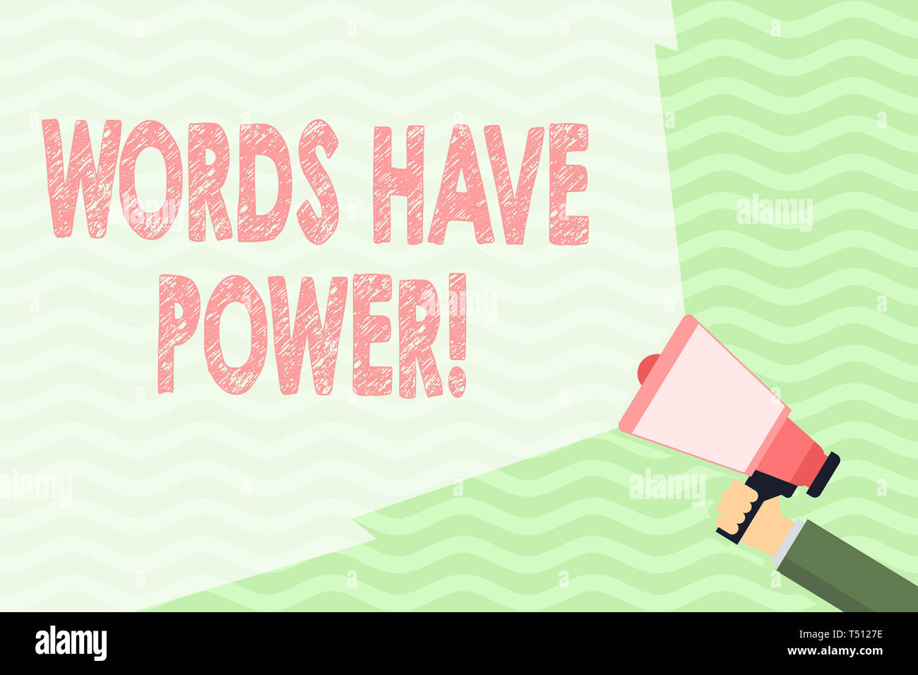 Conceptual hand writing showing Words Have Power. Concept meaning as ...