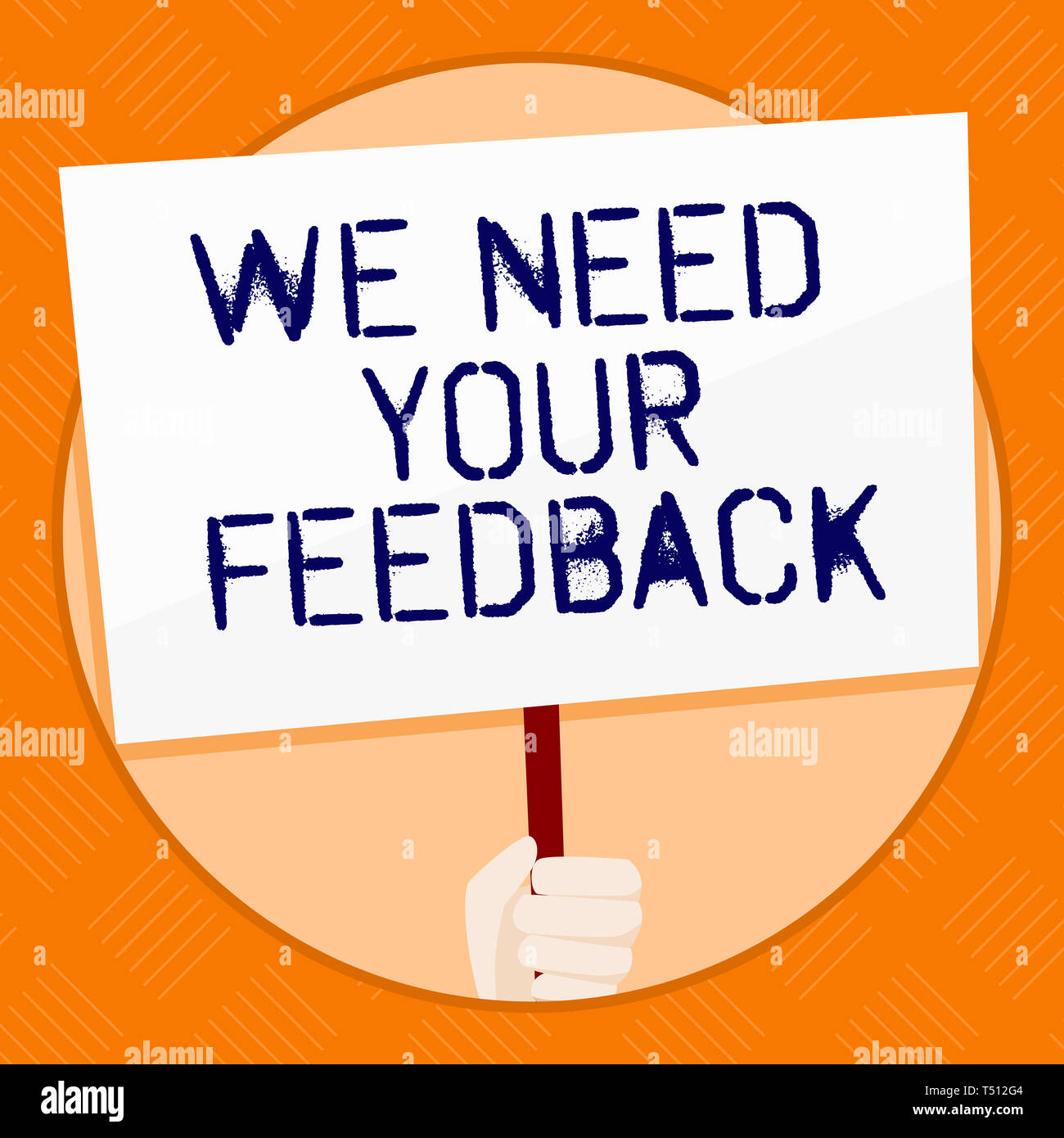 Conceptual hand writing showing We Need Your Feedback. Concept meaning ...