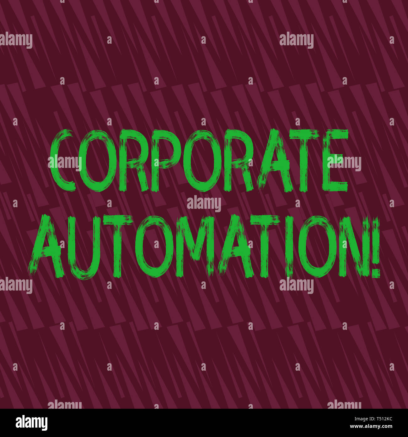 Conceptual Hand Writing Showing Corporate Automation Concept Meaning Automating Key Processes