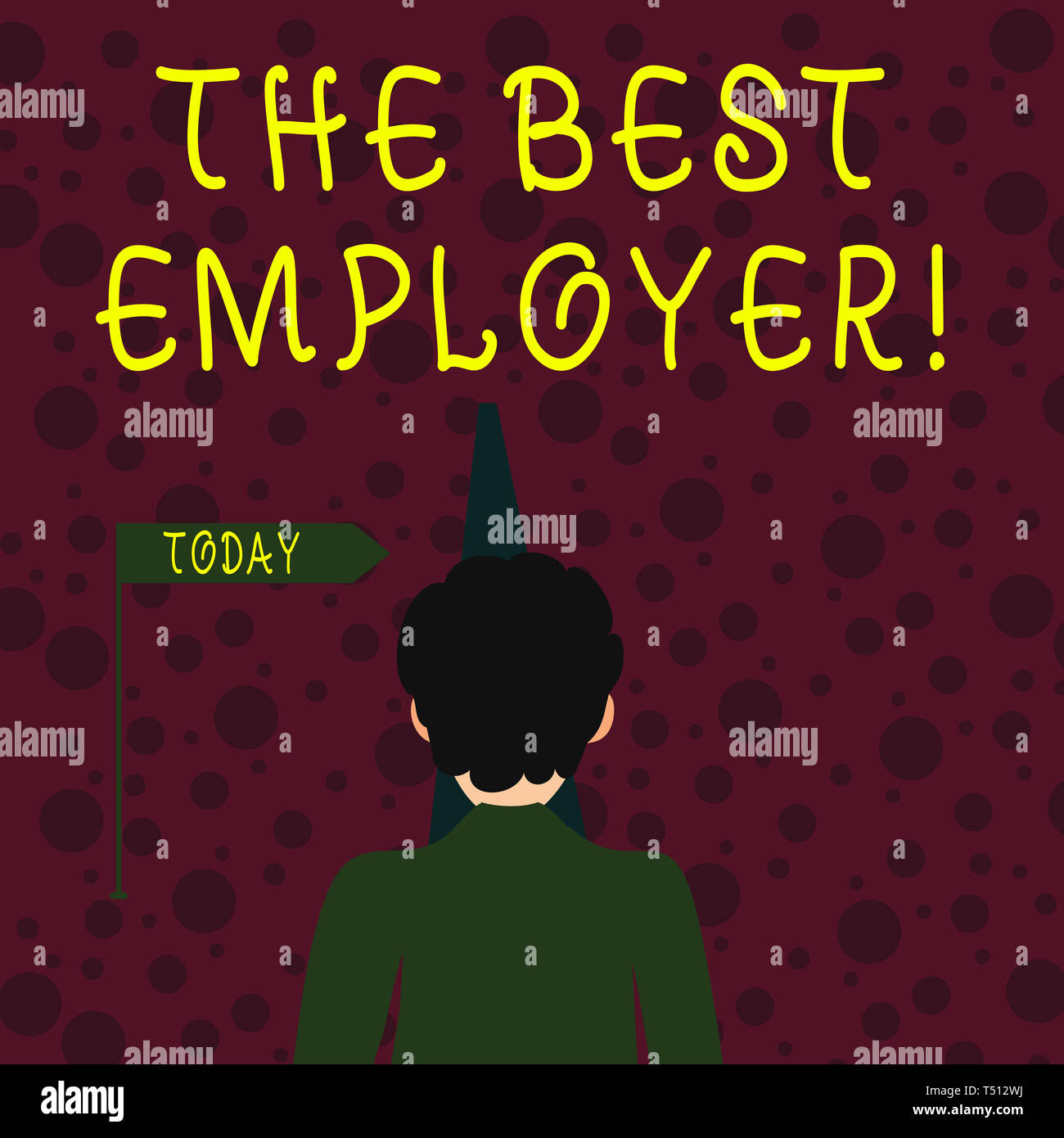 Conceptual hand writing showing The Best Employer. Concept meaning ...