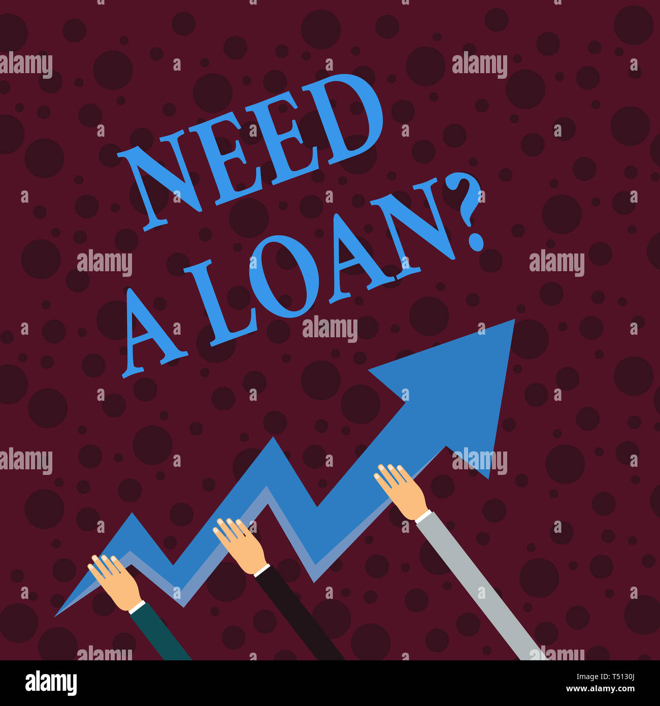 Conceptual hand writing showing Need A Loan Question. Concept meaning ...
