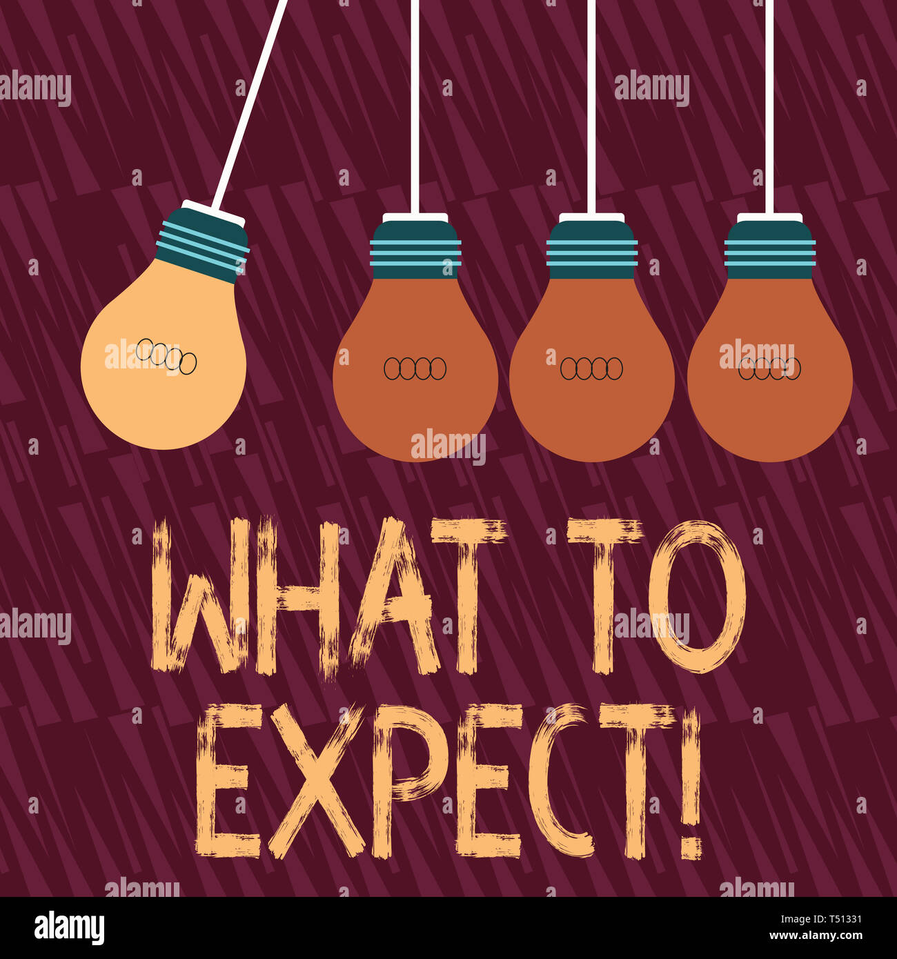Text sign showing What To Expect. Business photo text asking about ...