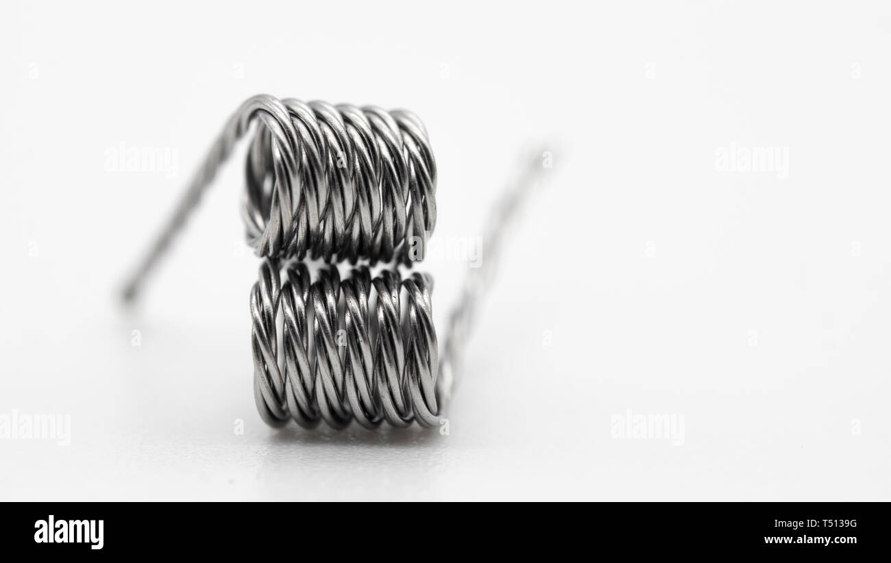 coil vaping isolated Stock Photo - Alamy