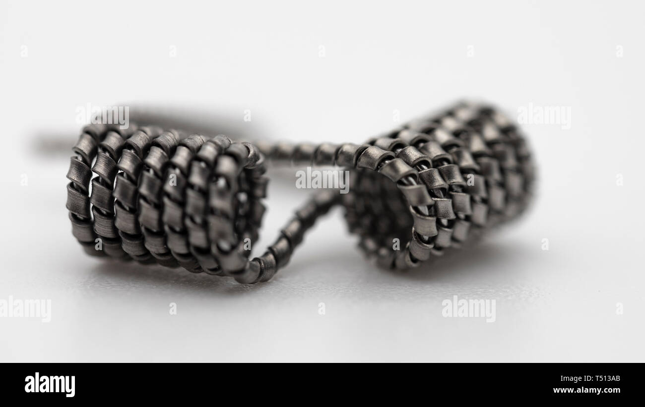 Vaping wire coils hi-res stock photography and images - Alamy