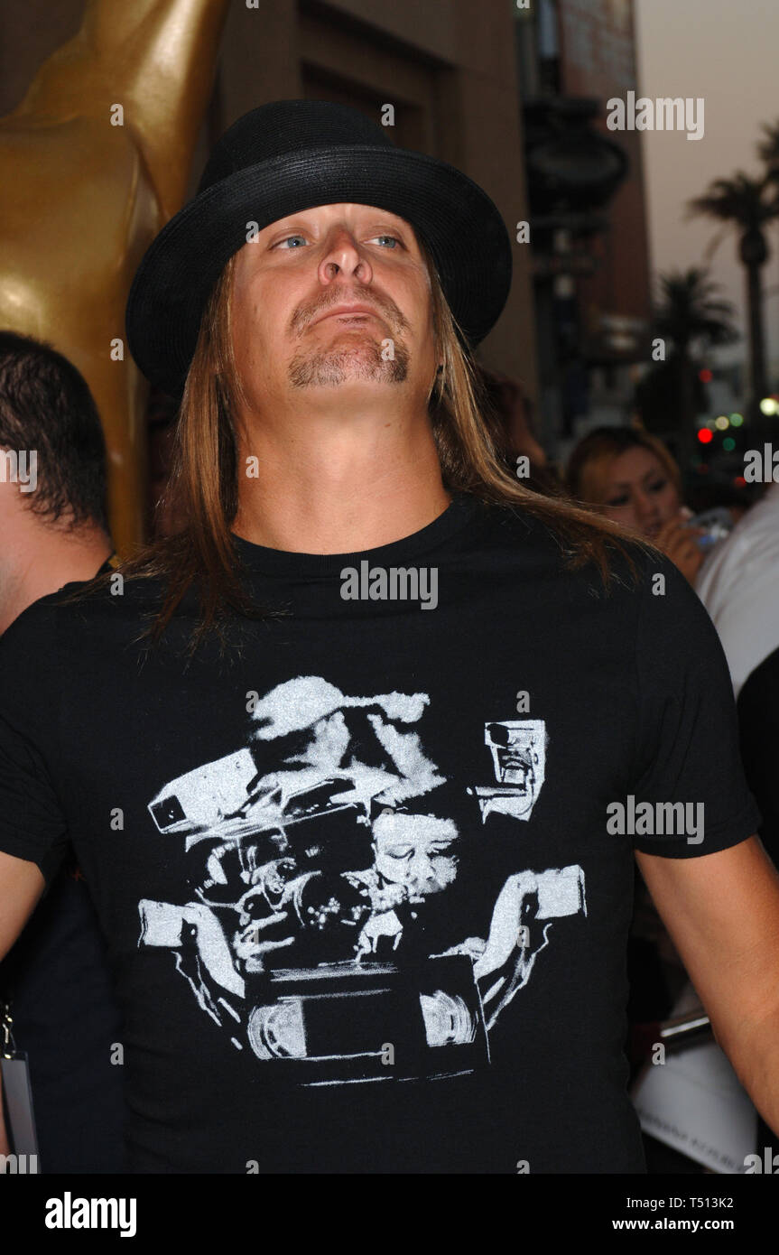 LOS ANGELES, CA. August 31, 2005: KID ROCK at the 2005 World Music ...