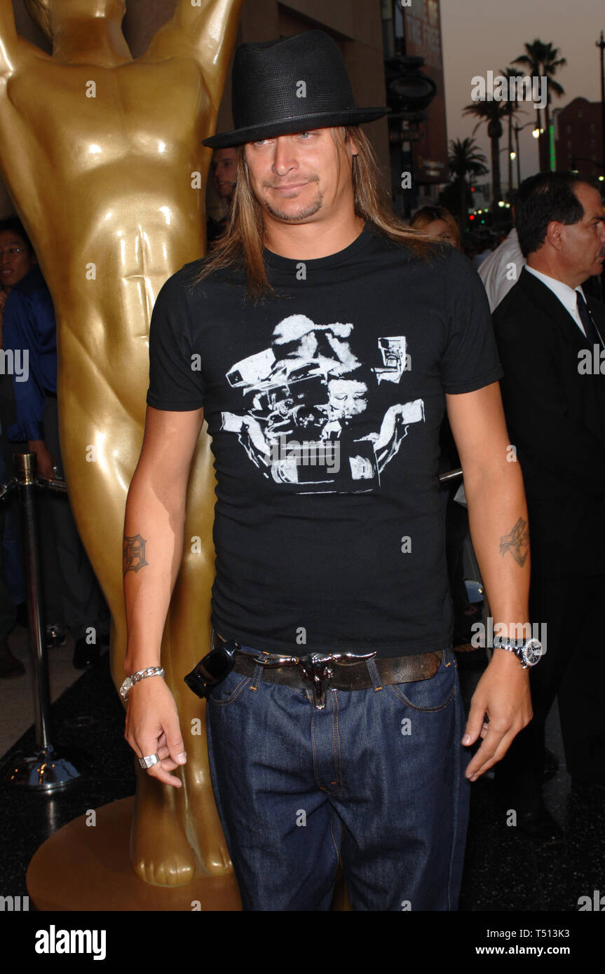 LOS ANGELES, CA. August 31, 2005: KID ROCK at the 2005 World Music ...