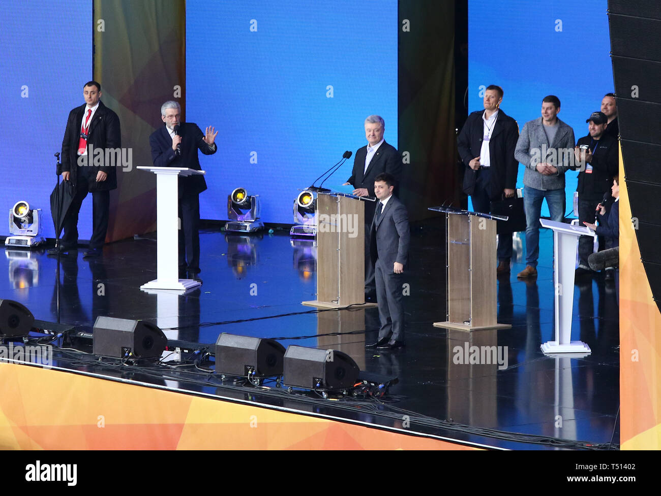 Presidential candidate volodymyr zelensky hi-res stock photography and ...