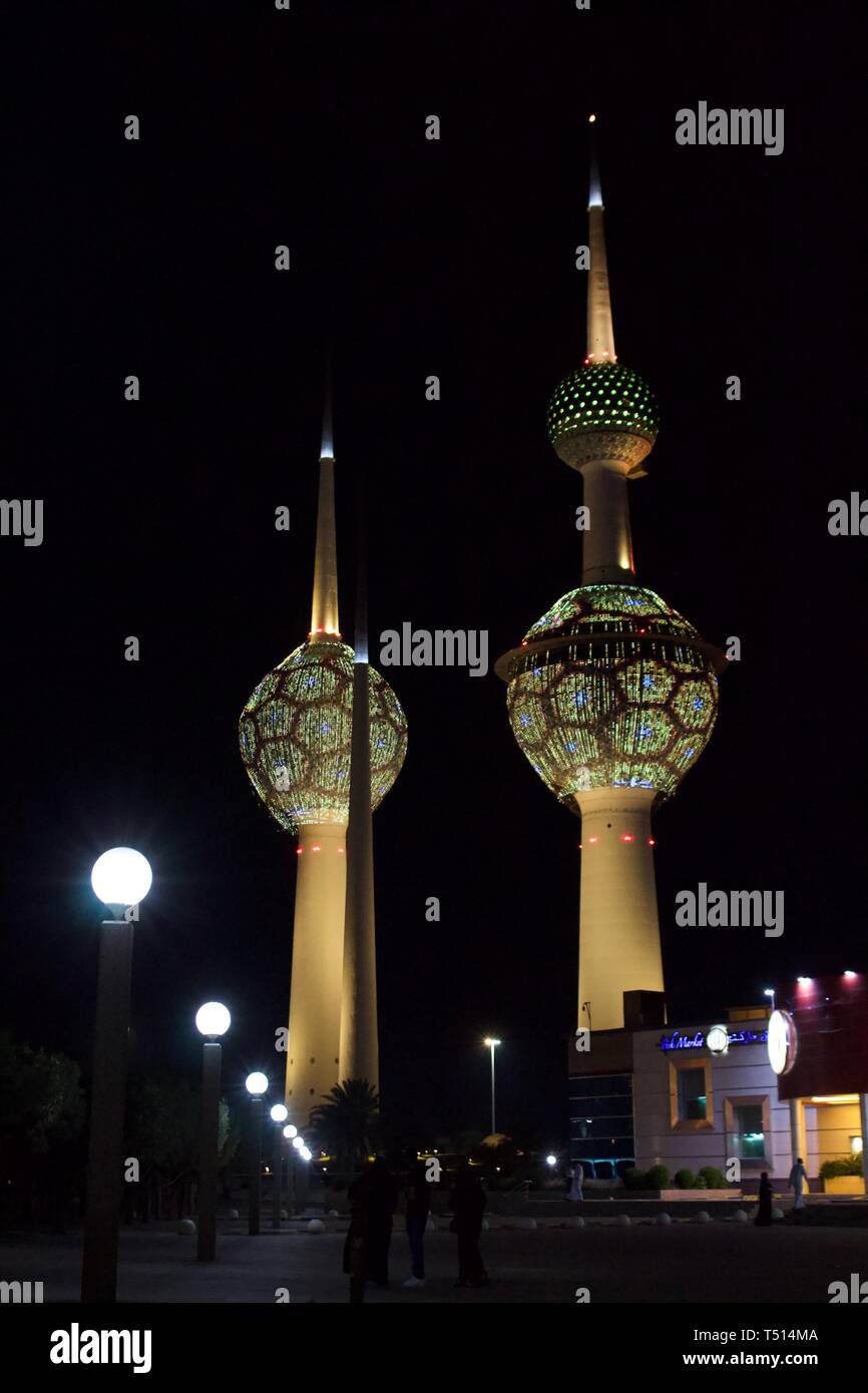 Portrait sample of light tower at kuwait hi-res stock photography and ...