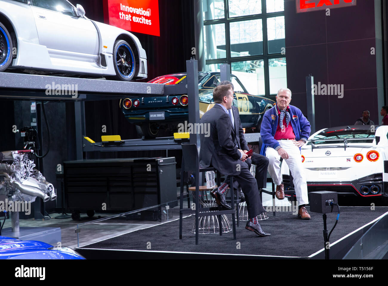 Nissan stand hi-res stock photography and images - Alamy