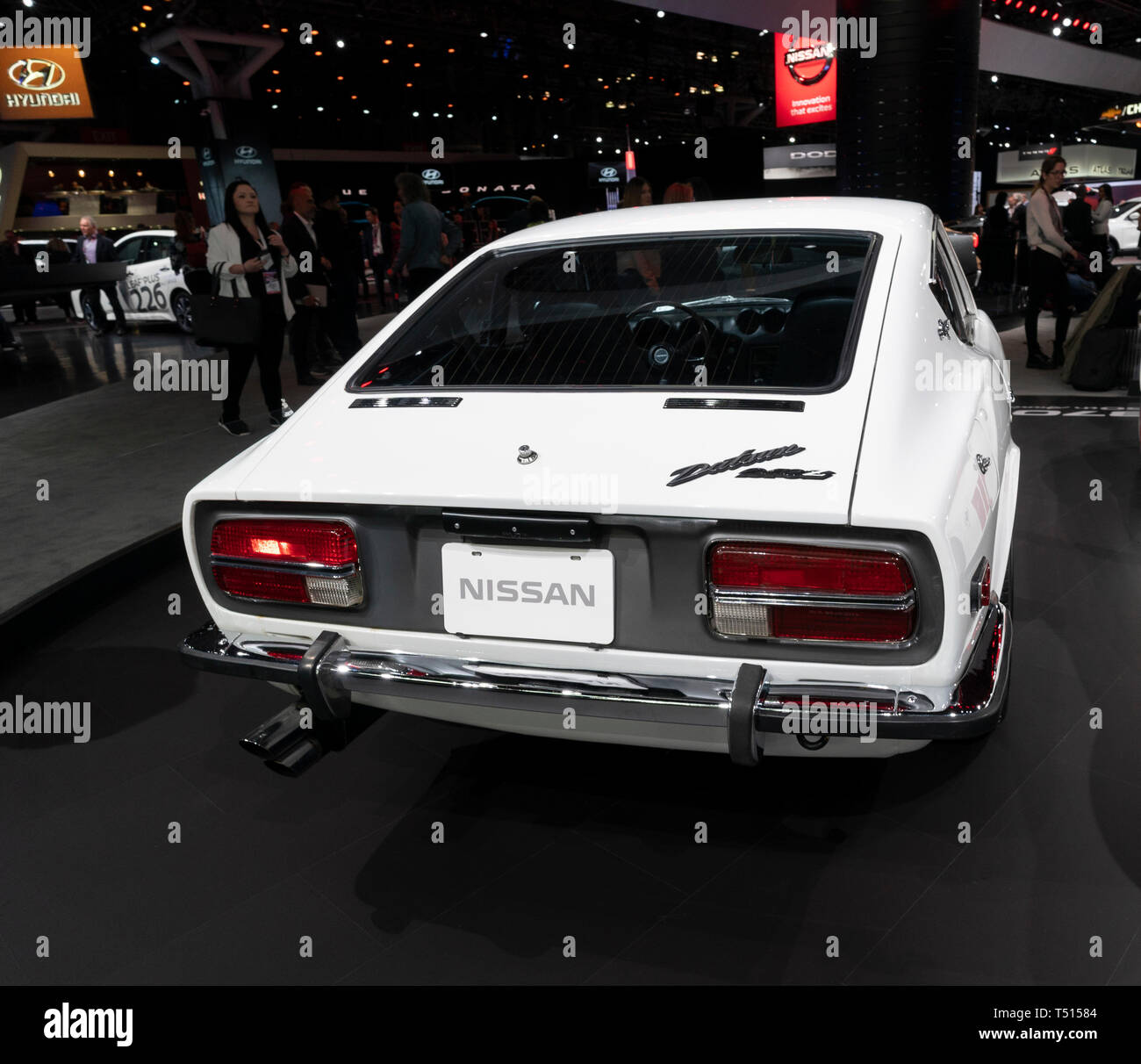 Nissan car display stand hi-res stock photography and images - Alamy
