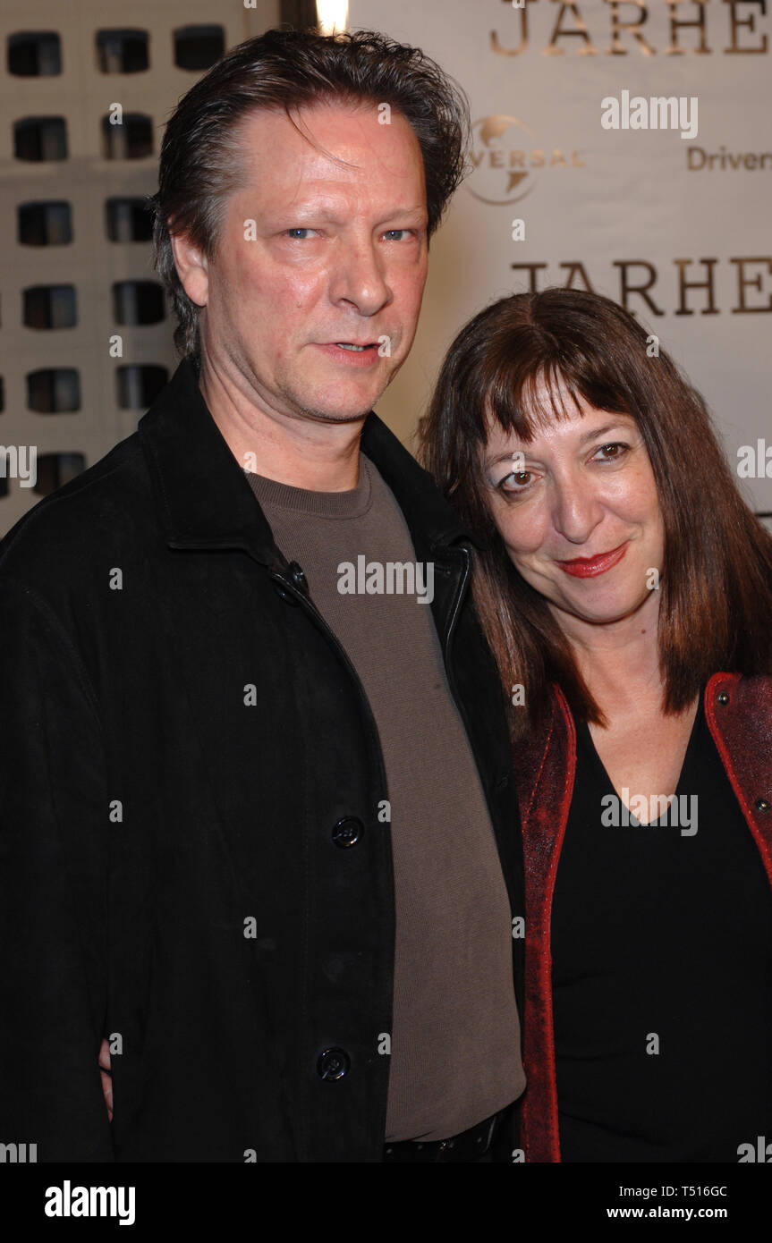 LOS ANGELES, CA. October 27, 2005: Actor CHRIS COOPER & wife MARIANNE ...