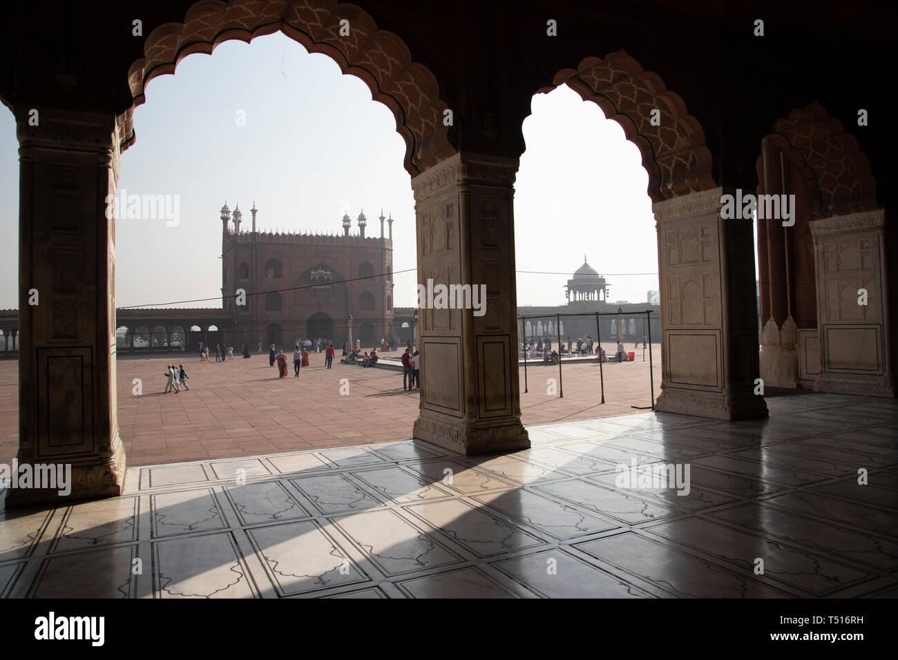 India, New Delhi, Jama Masjid (Friday Mosque Stock Photo - Alamy