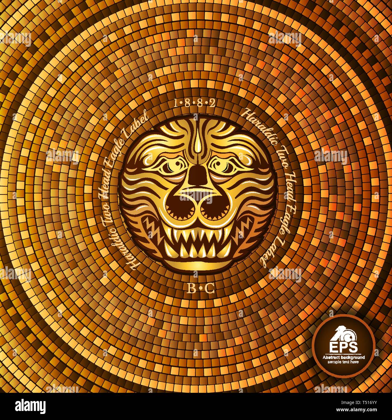 Lion pattern seamless in Stock Vector Images - Alamy