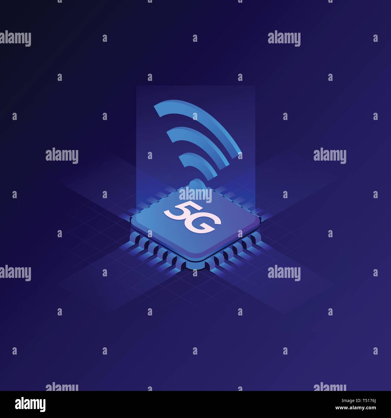 5g technology vector vectors hi-res stock photography and images - Alamy