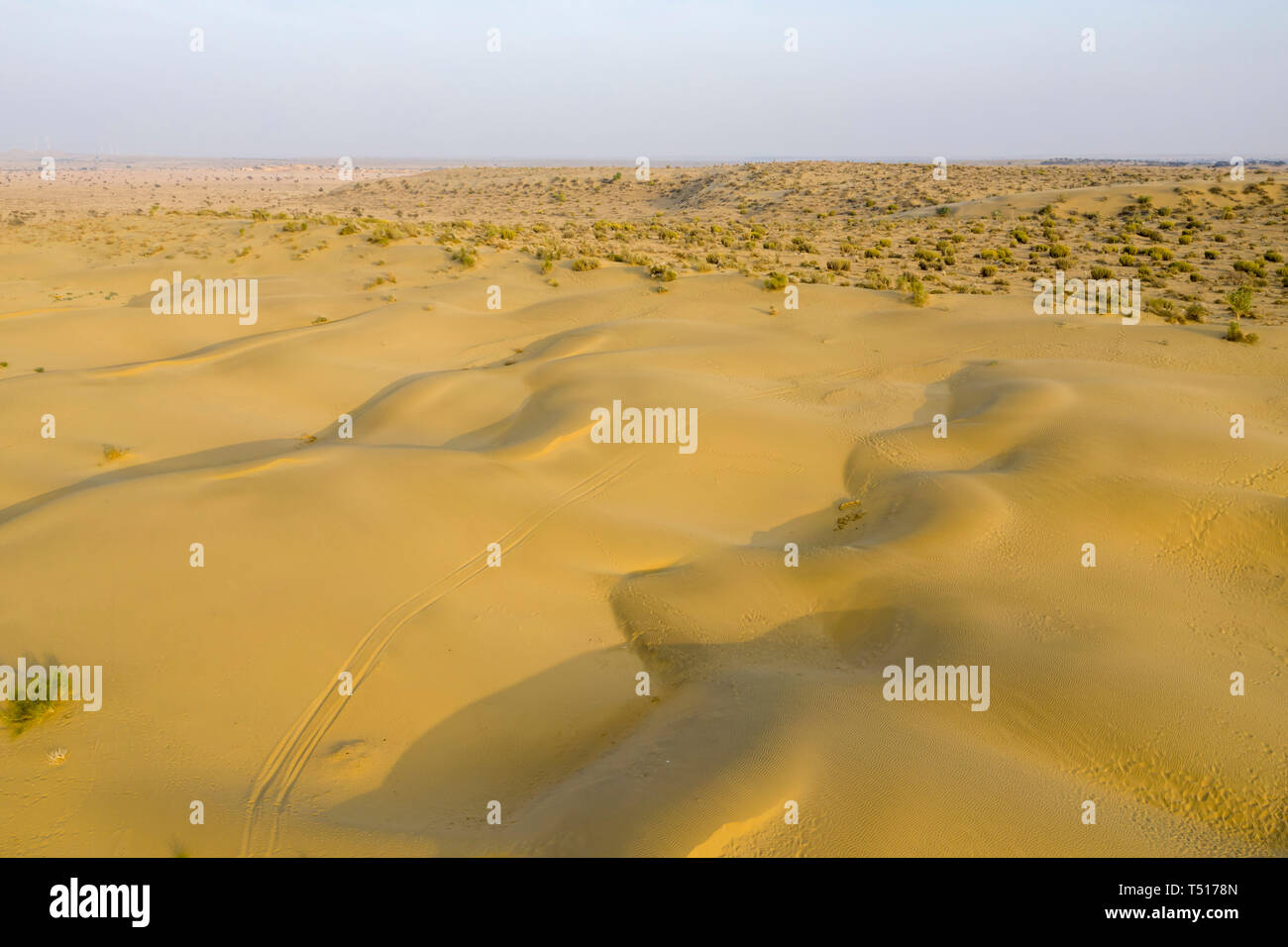 India, Rajasthan, Jaisalmer, Khuri Desert Stock Photo - Alamy