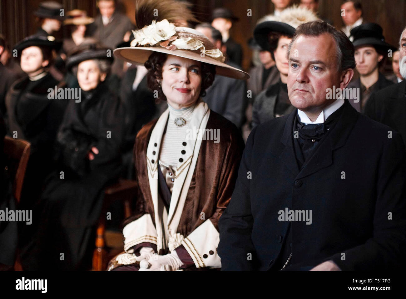 ELIZABETH MCGOVERN and HUGH BONNEVILLE in DOWNTON ABBEY (2010). Season ...