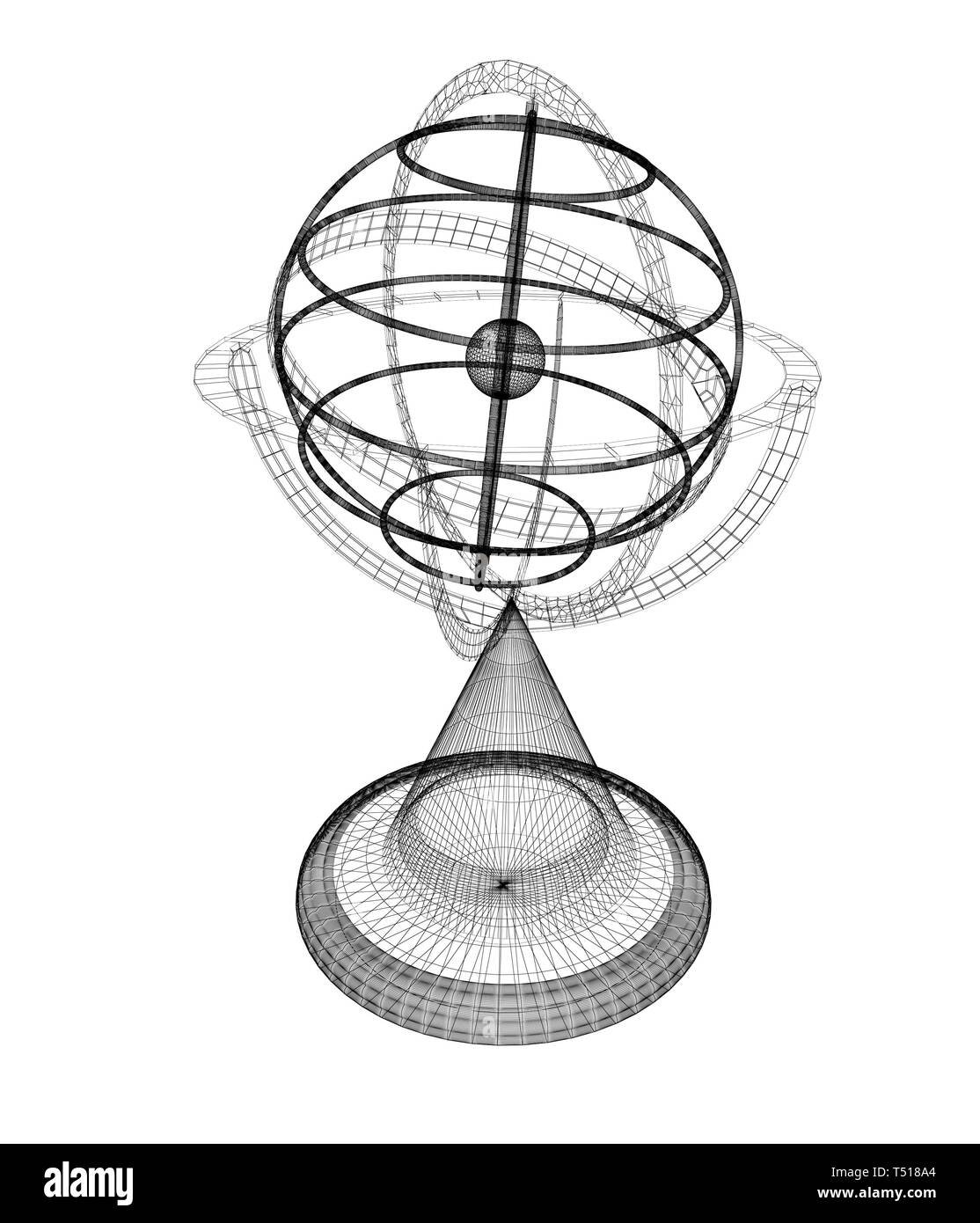 Terrestrial globe model Stock Photo - Alamy