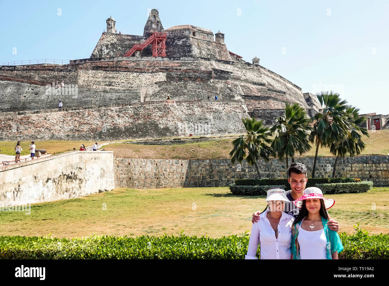 Cartagena Colombia,Castillo de San Felipe de Barajas,San Lazaro Hill ...