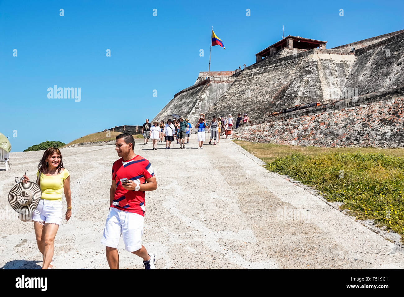 Cartagena Colombia,Castillo de San Felipe de Barajas,San Lazaro Hill ...