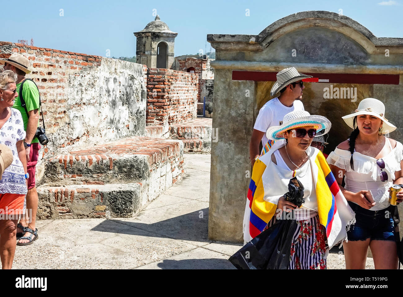 Cartagena Colombia,Castillo de San Felipe de Barajas,San Lazaro Hill ...