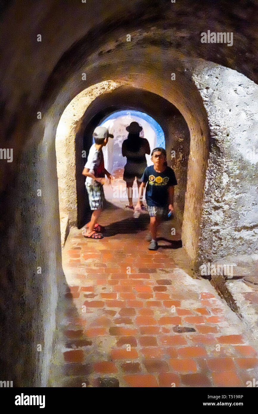 Cartagena Colombia,Castillo de San Felipe de Barajas,San Lazaro Hill ...