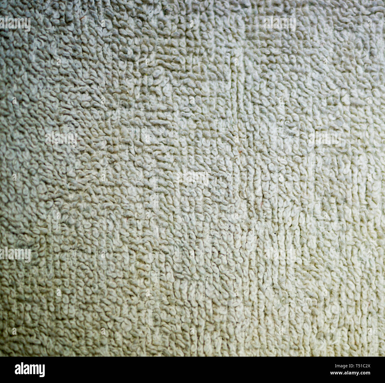white detailed fabric terry cloth texture close-up. background, still ...