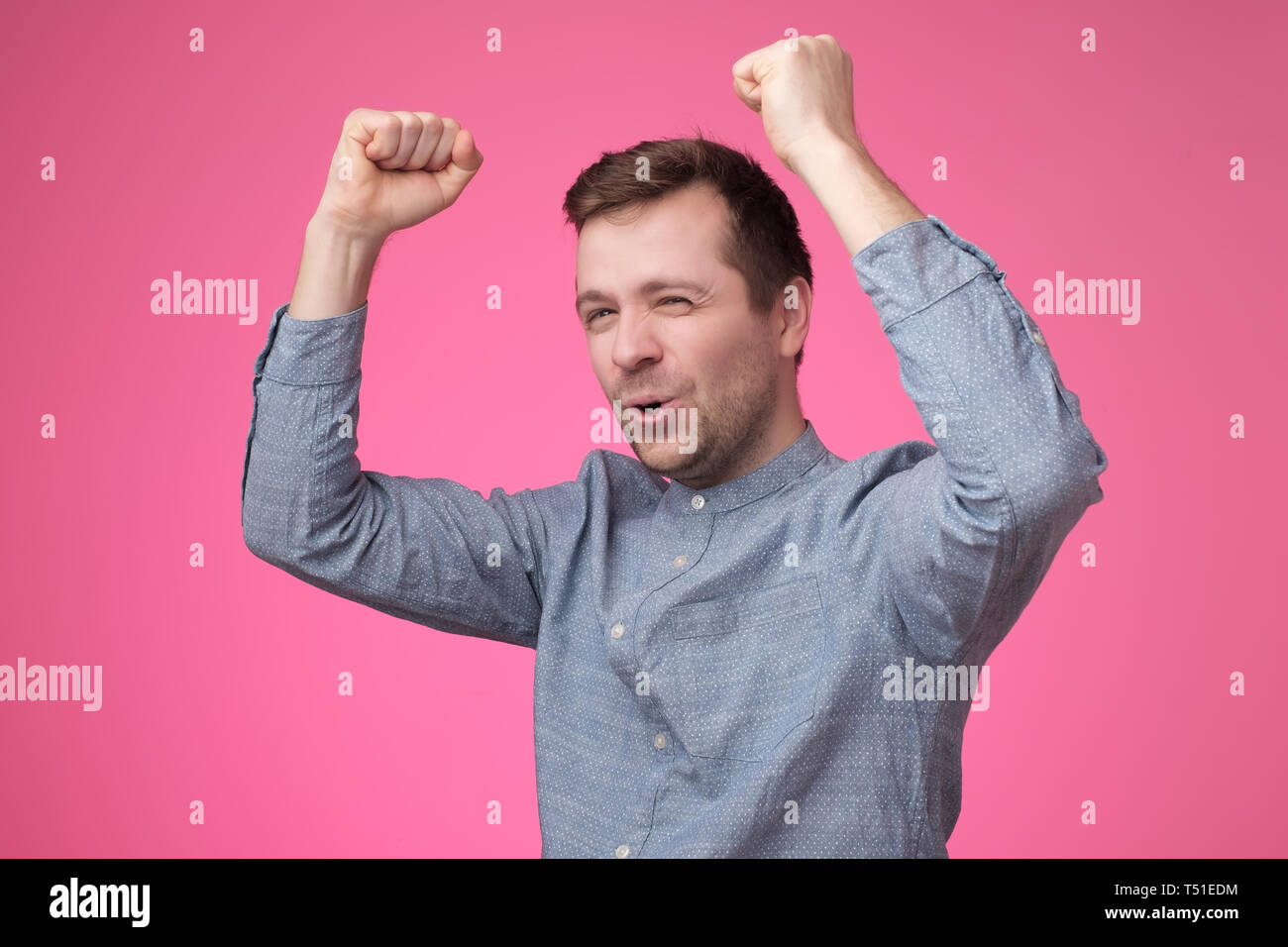 Fist up youth hi-res stock photography and images - Alamy