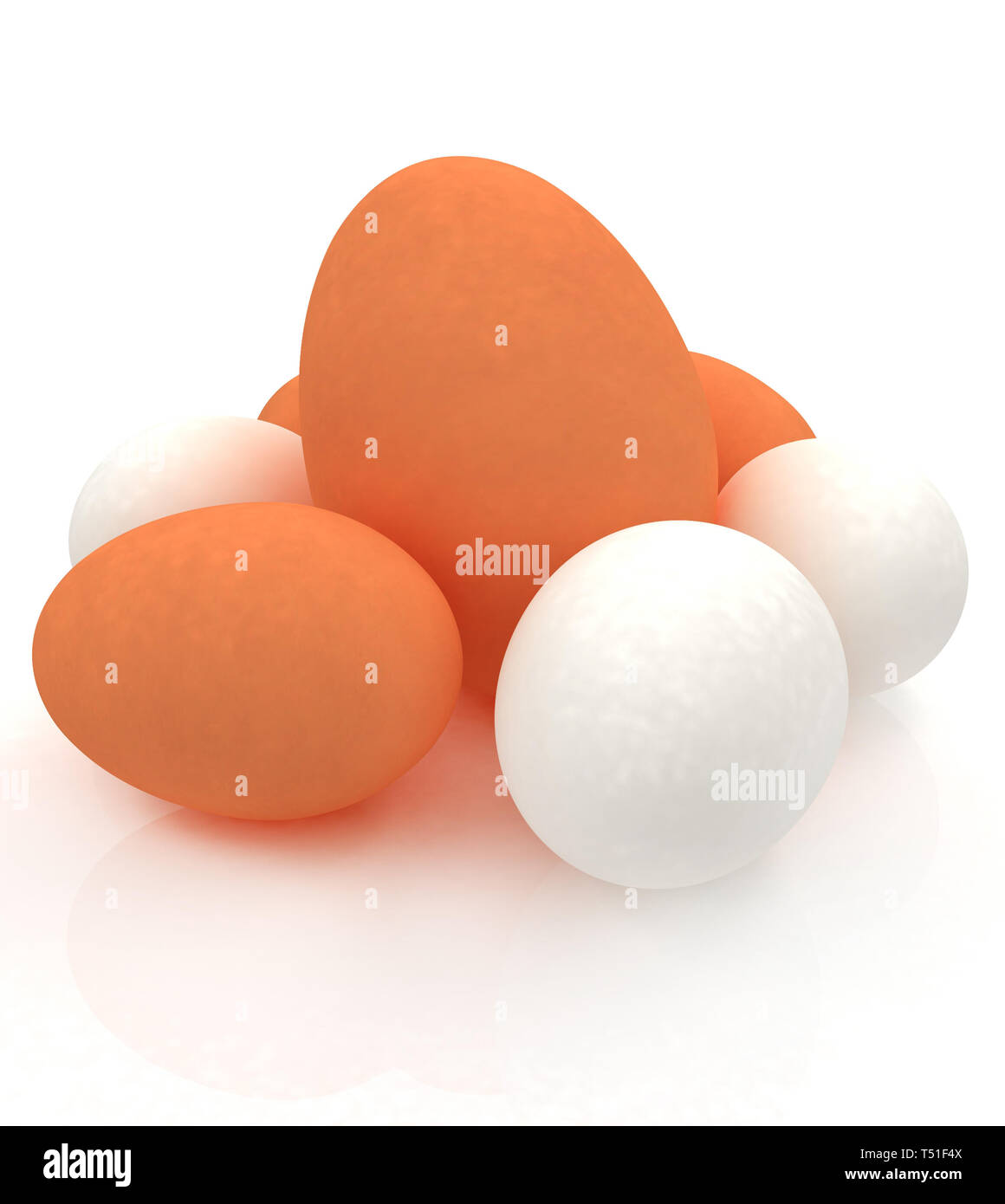 Striped easter egg floral Cut Out Stock Images & Pictures - Alamy