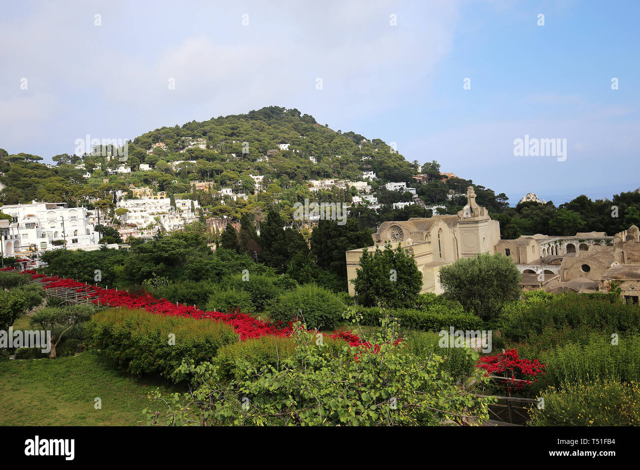 Capri augustus gardens hi-res stock photography and images - Alamy