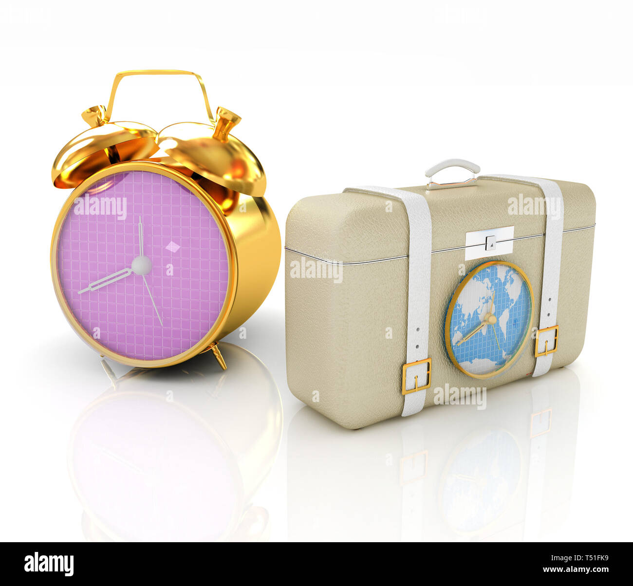 Travel case alarm clock hi-res stock photography and images - Alamy