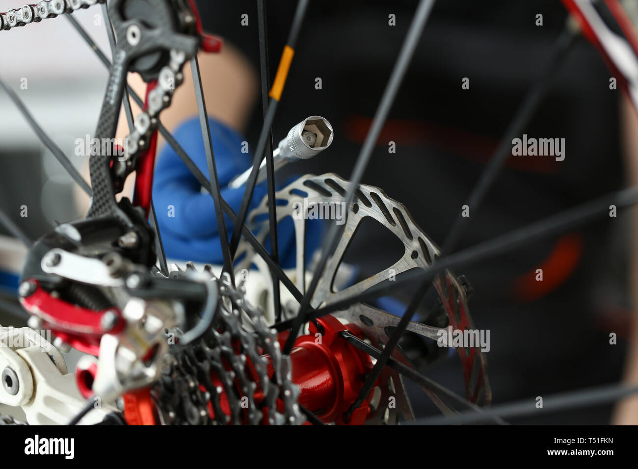 Diy bike repair hi-res stock photography and images - Alamy