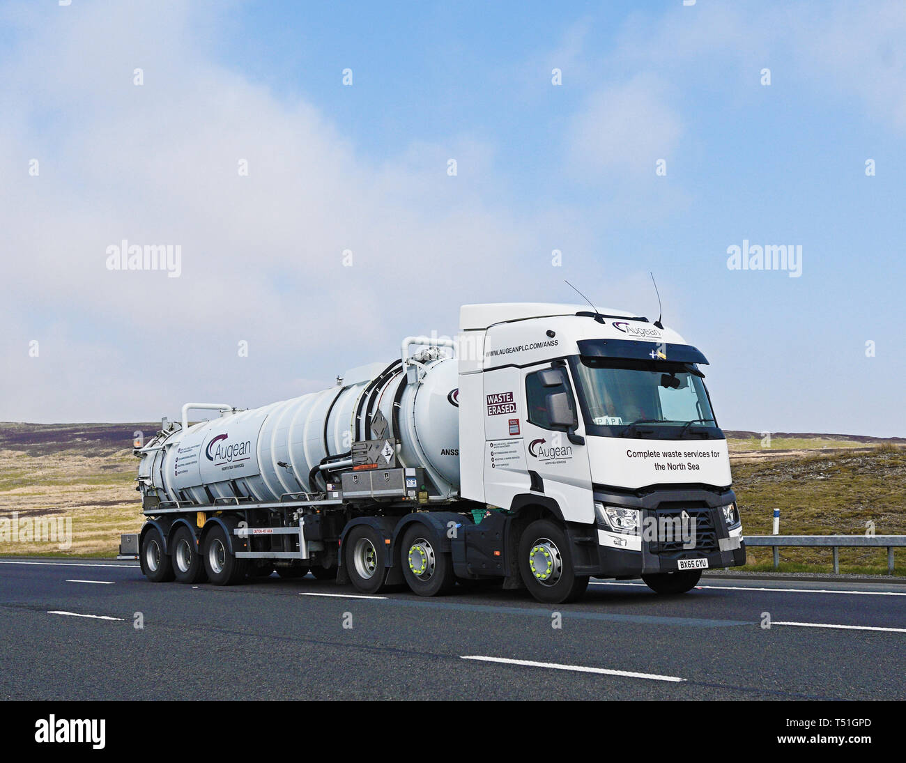 Waste management tanker hi-res stock photography and images - Alamy