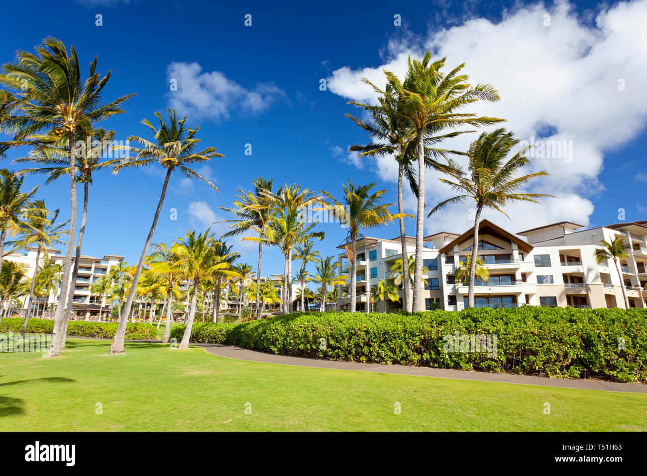 Holiday Resort in Napili in Maui, Hawaii Stock Photo - Alamy