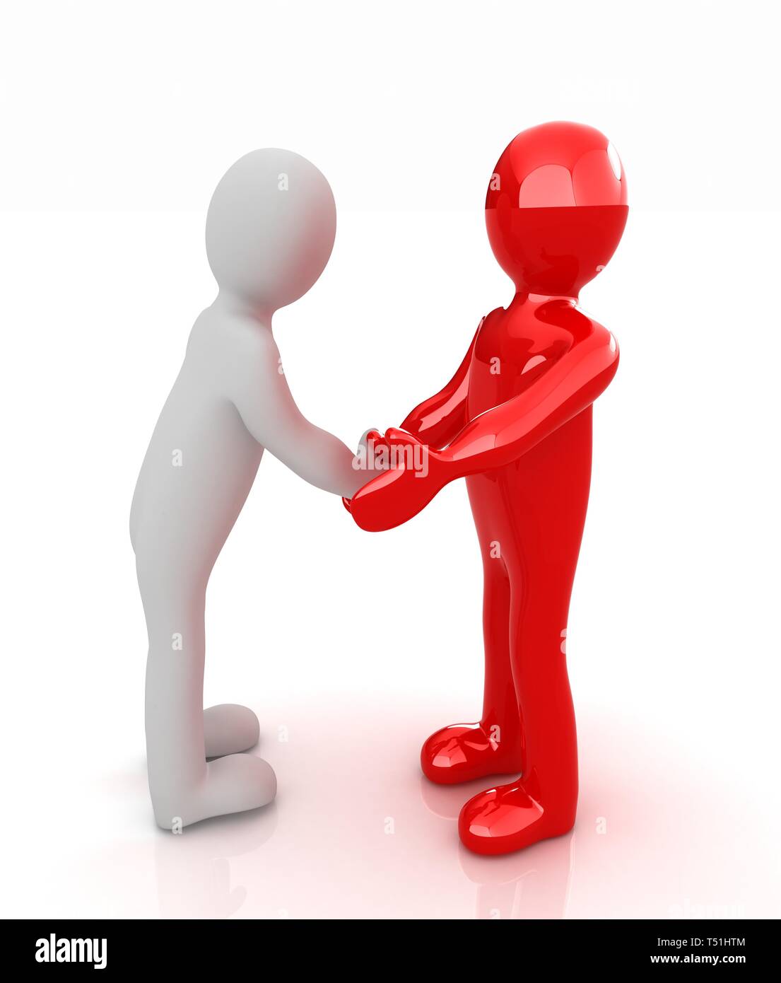 Handshake Clipart 3d