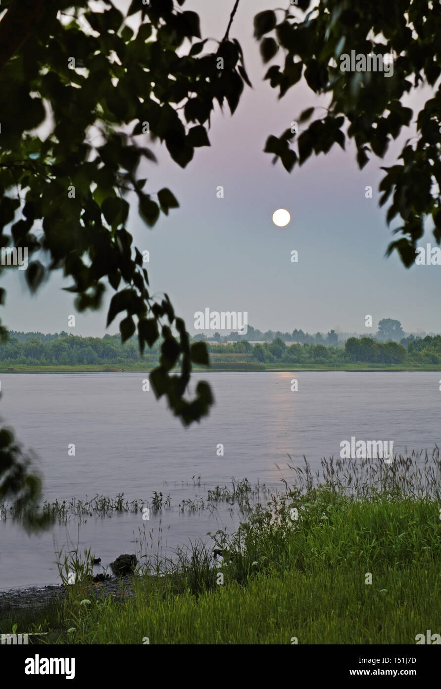 Onega River in Kargopol. Russia Stock Photo - Alamy