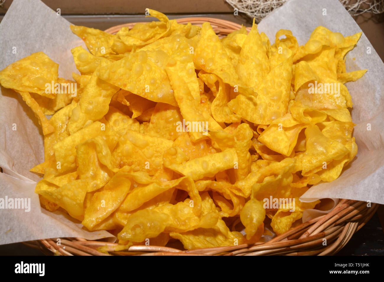 Deep Fried Wonton Stock Photo - Alamy