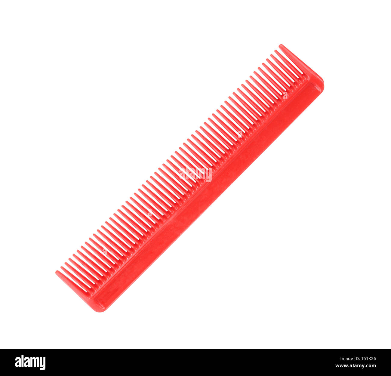 Red Comb Isolated Stock Photo - Alamy