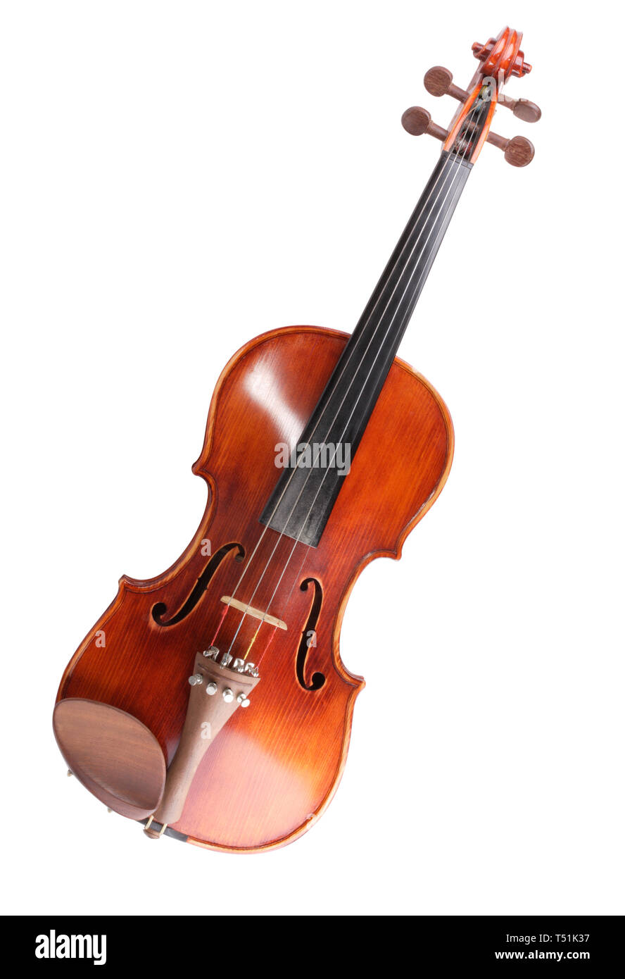 Red Violin Isolated Stock Photo - Alamy
