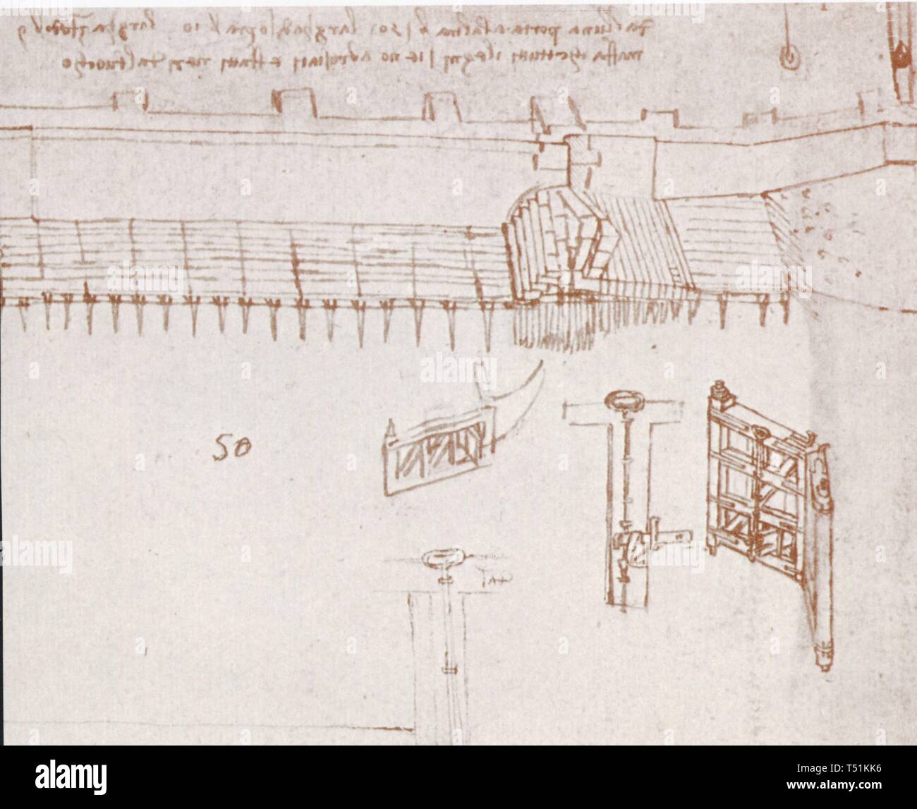 Leonardo da vinci, codex atlanticus hi-res stock photography and images ...