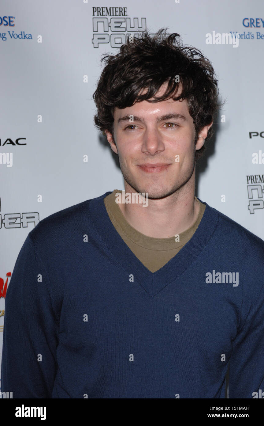 LOS ANGELES, CA. June 15, 2005: Actor ADAM BRODY at party for Premiere ...