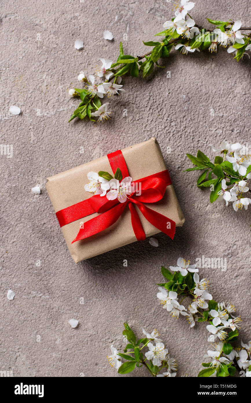 Cherry plum blossom gift hi-res stock photography and images - Alamy