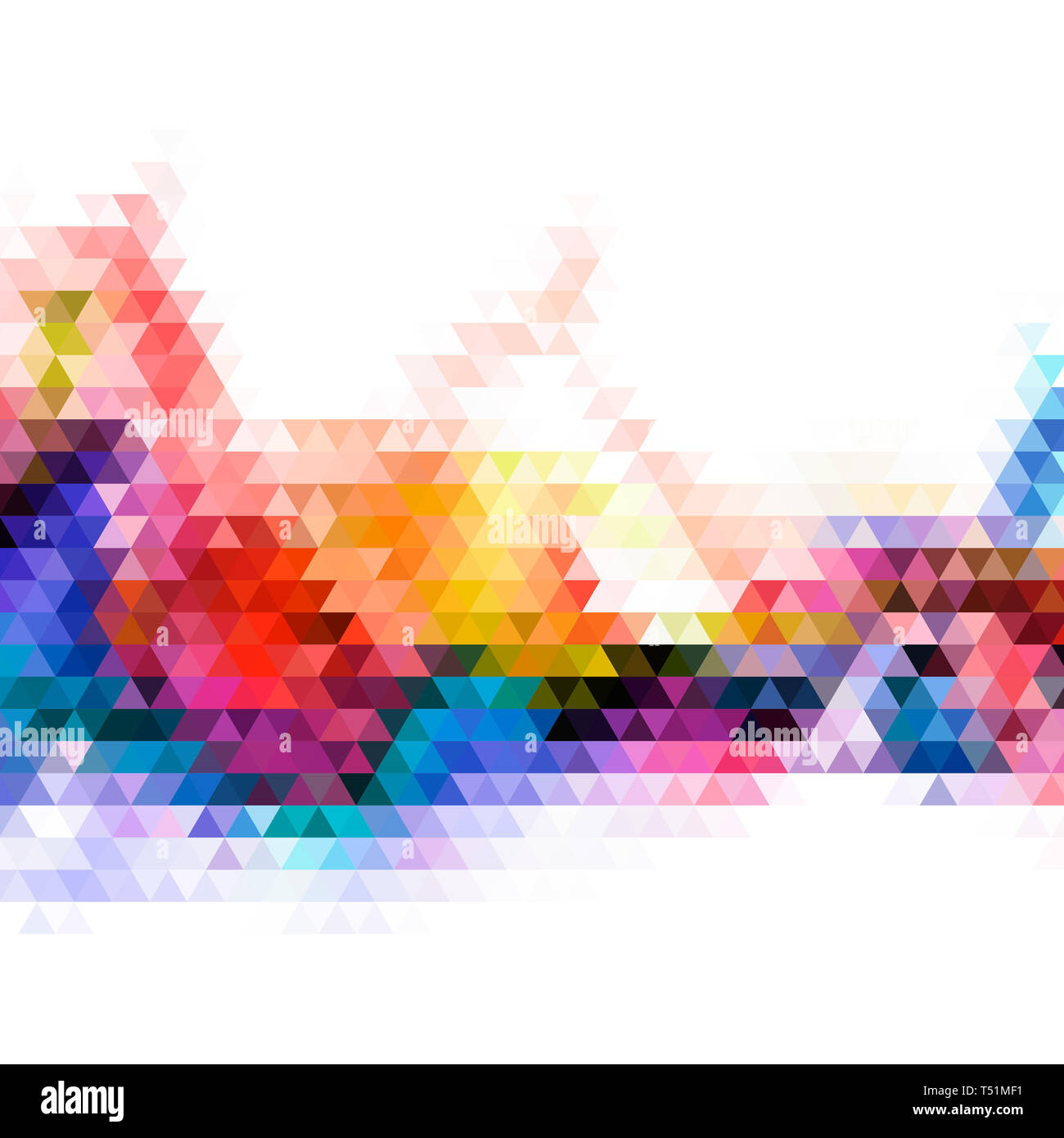 Abstract Geometric backgrounds full Color Stock Photo - Alamy