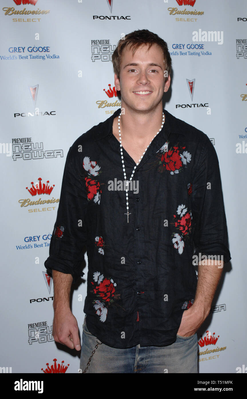 LOS ANGELES, CA. June 15, 2005: Actor ROBERT HOFFMAN at party for ...