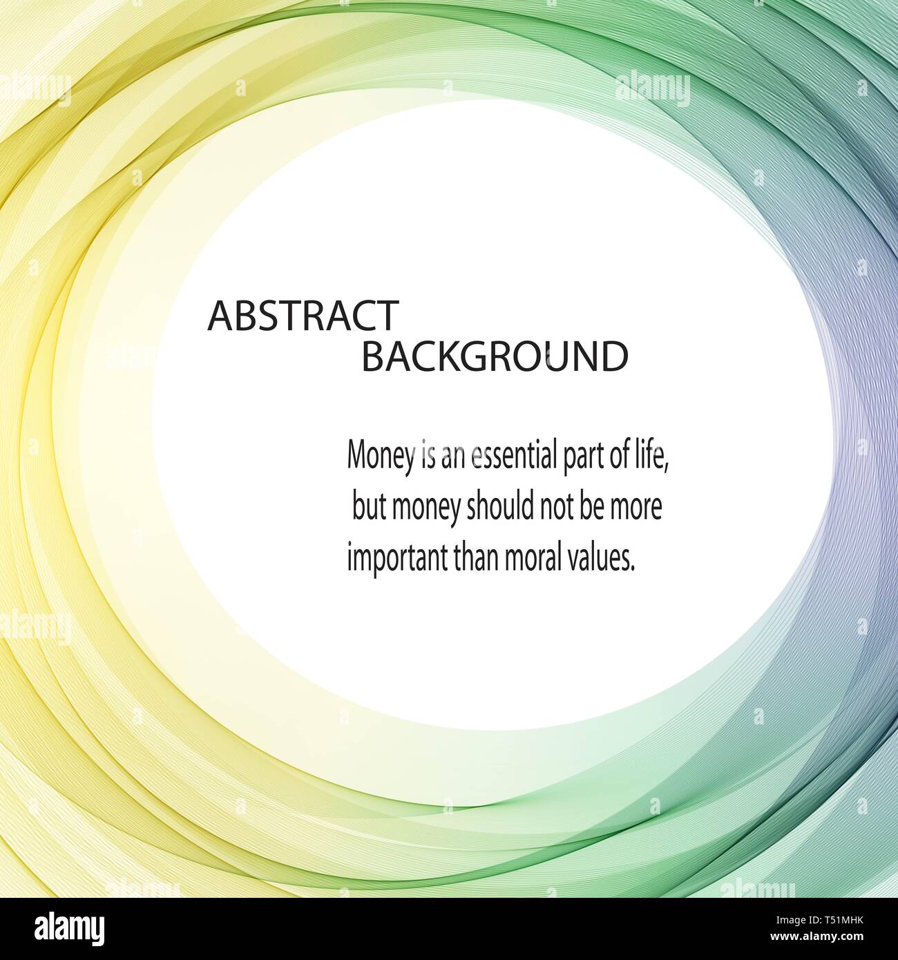 abstract vector background round green wavy circle shape lines circles ...